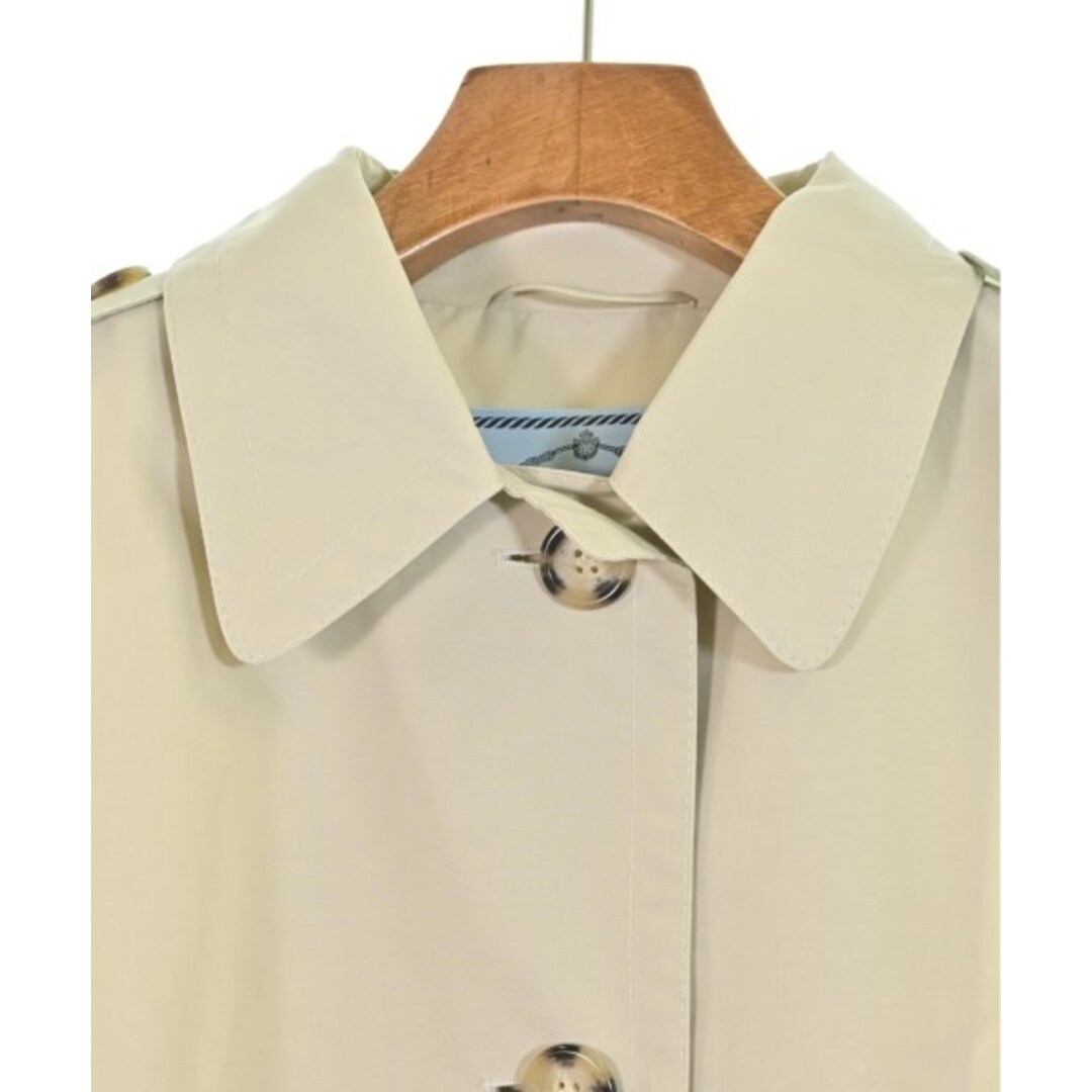 PRADA - PRADA プラダ ステンカラーコート 36(XS位) ベージュ PRADA - PRADA プラダ ステンカラーコート 36(XS位) ベージュ