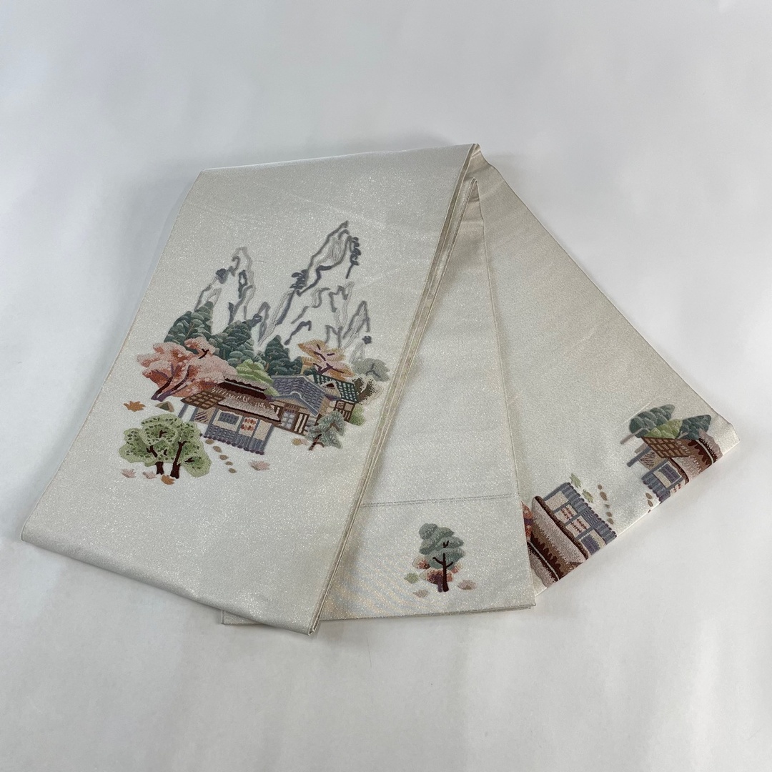 袋帯 名品 お太鼓柄 正絹 【中古】の通販 by バイセル ラクマ店 袋帯 名品 お太鼓柄 正絹 【中古】の通販 by バイセル ラクマ店