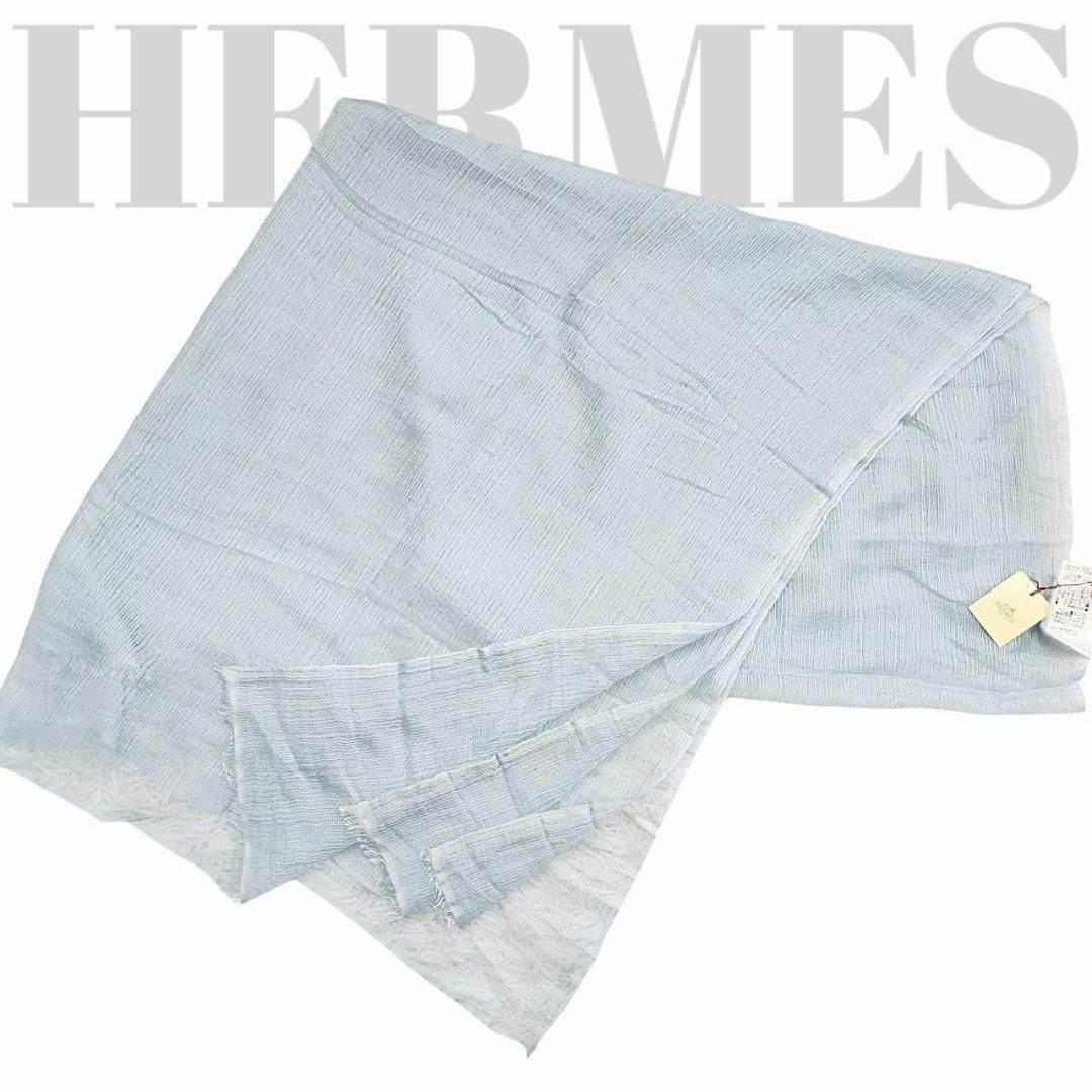 HERMES - 【新品タグ付き】エルメス ストール マルジェラ期 大判 HERMES - 【新品タグ付き】エルメス ストール マルジェラ期 大判