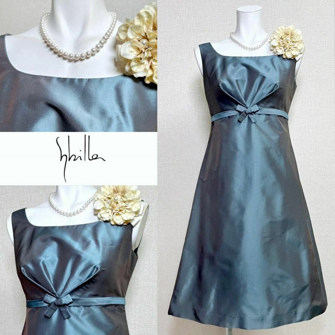 Sybilla - □当日発送可能【美品】シビラ シルク混 華やかな光沢 Sybilla - □当日発送可能【美品】シビラ シルク混 華やかな光沢