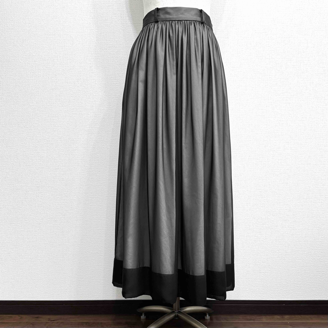 LIMI feu - 超美品 LIMI feu 22SS コットンサテン シフォン LIMI feu - 超美品 LIMI feu 22SS コットンサテン シフォン