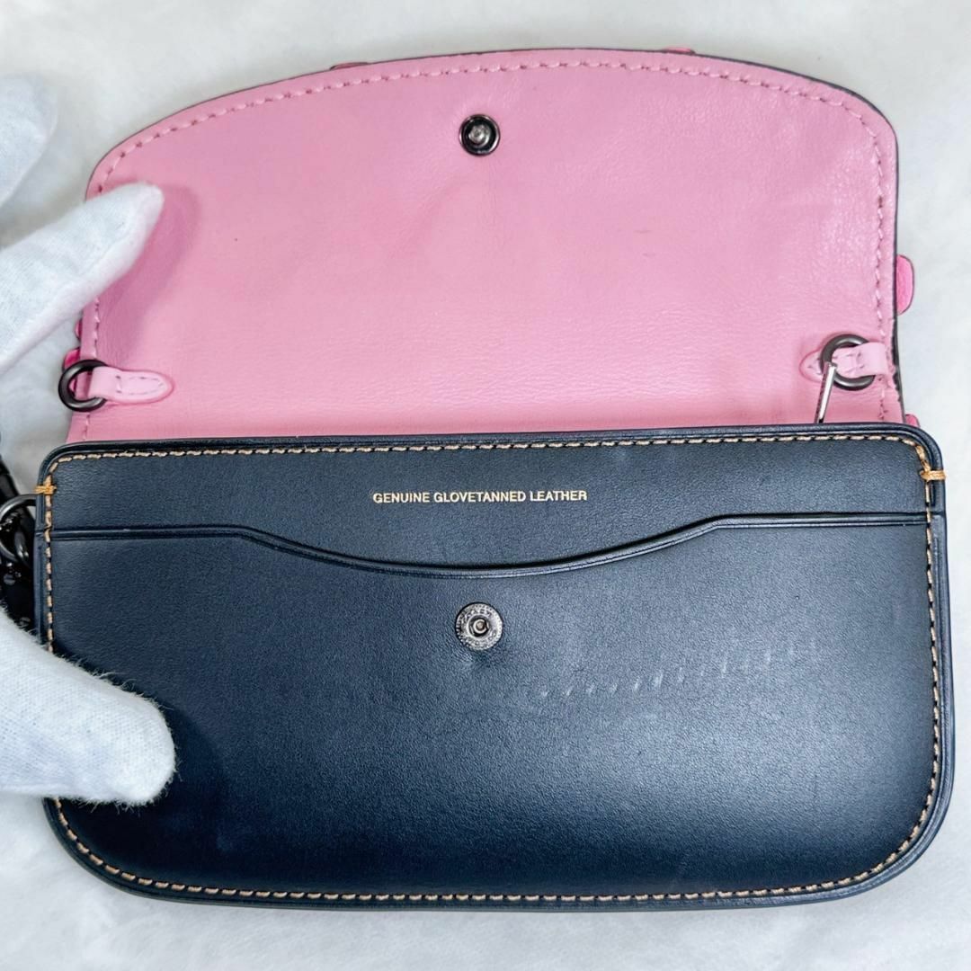COACH - 【美品】COACH コーチ ティーローズ 財布 クラッチ COACH - 【美品】COACH コーチ ティーローズ 財布 クラッチ