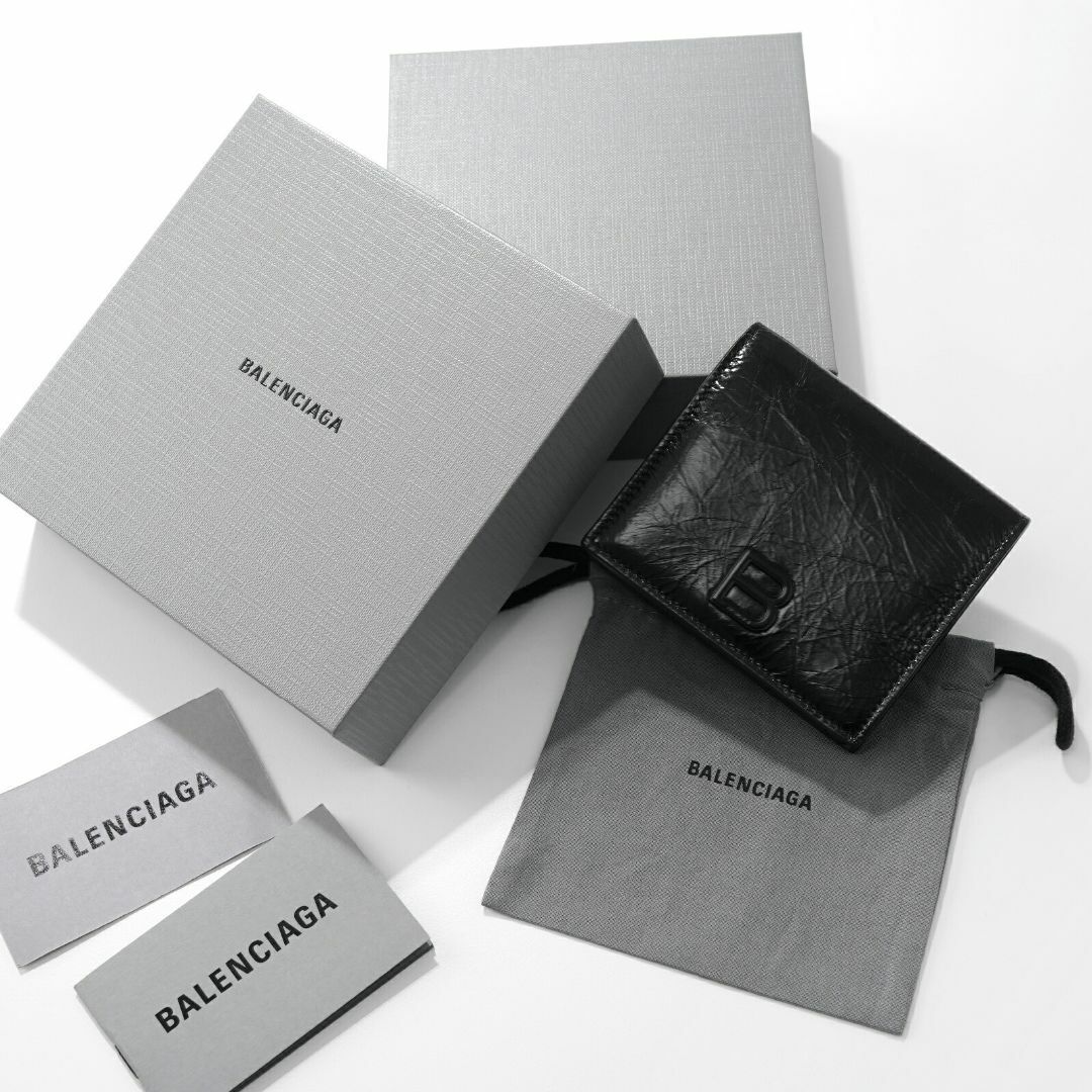 BALENCIAGA - BALENCIAGA バレンシアガ 二つ折り財布 766461 BALENCIAGA - BALENCIAGA バレンシアガ 二つ折り財布 766461