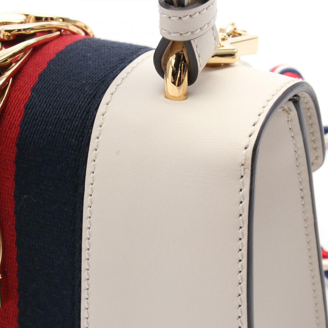 GUCCI - グッチ GUCCI シルヴィ シェリーライン ハンドバッグ GUCCI - グッチ GUCCI シルヴィ シェリーライン ハンドバッグ