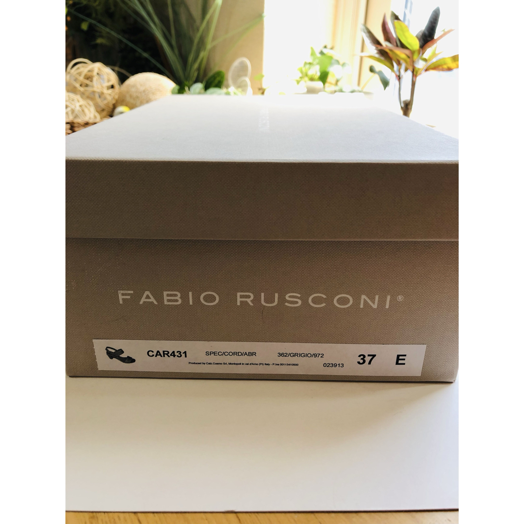 FABIO RUSCONI - ファビオルスコーニ モカ茶サンダル 37の通販 FABIO RUSCONI - ファビオルスコーニ モカ茶サンダル 37の通販