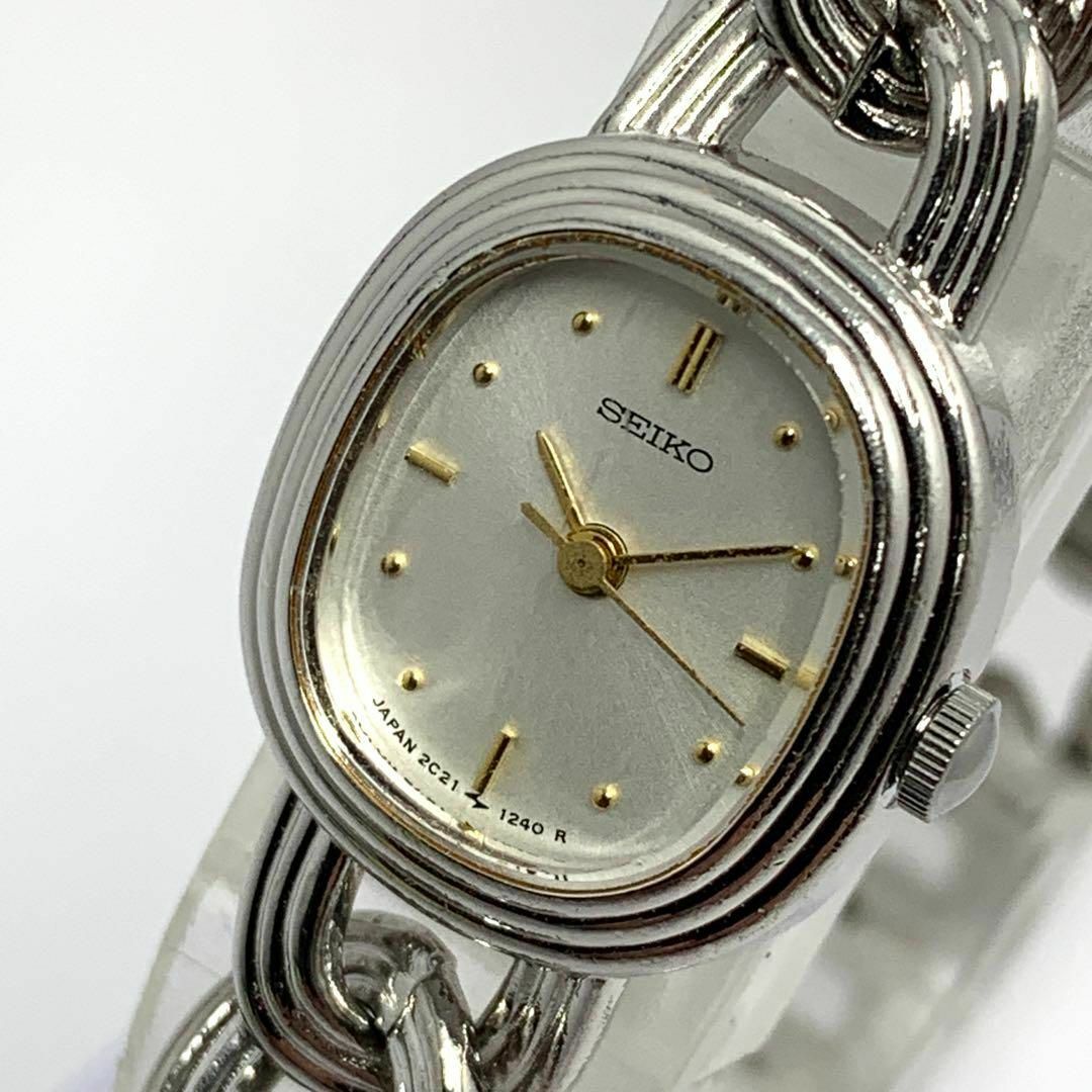 SEIKO - 稼働品 SEIKO レディース 腕時計 セイコーシルバー SEIKO - 稼働品 SEIKO レディース 腕時計 セイコーシルバー
