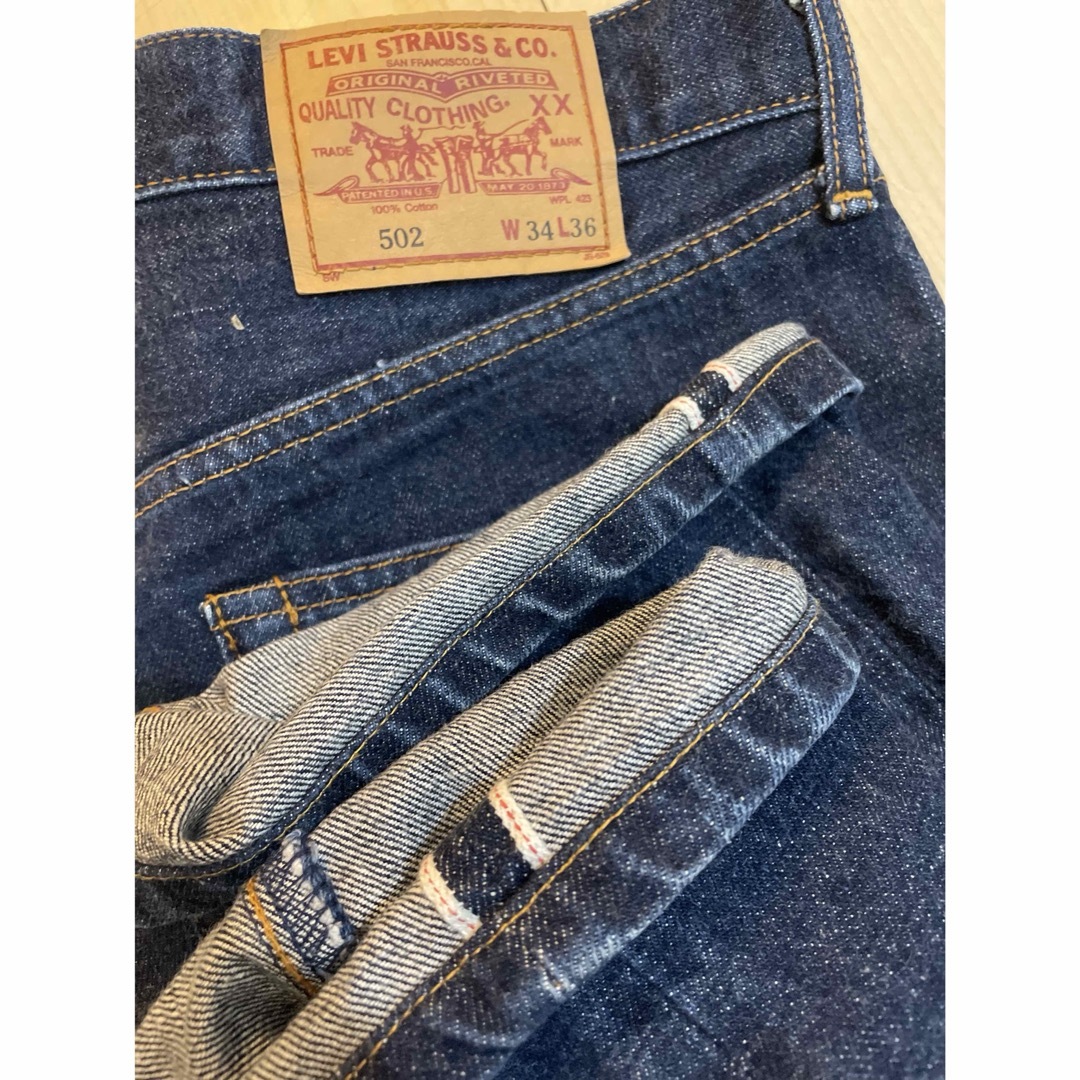 Levi's - LEVI'S(リーバイス)502XX 90s復刻 赤耳【W34】の通販 Levi's - LEVI'S(リーバイス)502XX 90s復刻 赤耳【W34】の通販