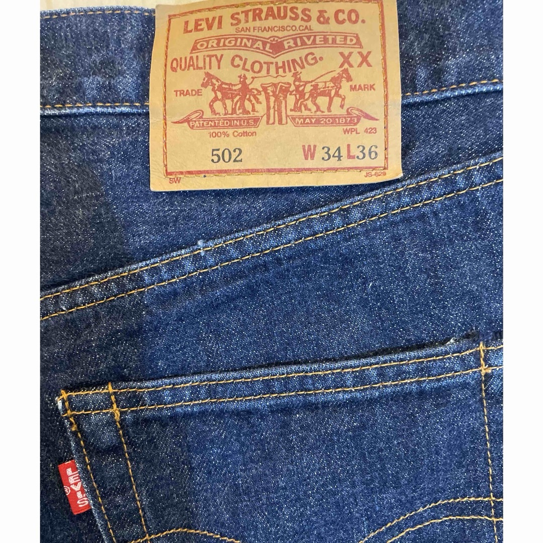 Levi's - LEVI'S(リーバイス)502XX 90s復刻 赤耳【W34】の通販 Levi's - LEVI'S(リーバイス)502XX 90s復刻 赤耳【W34】の通販