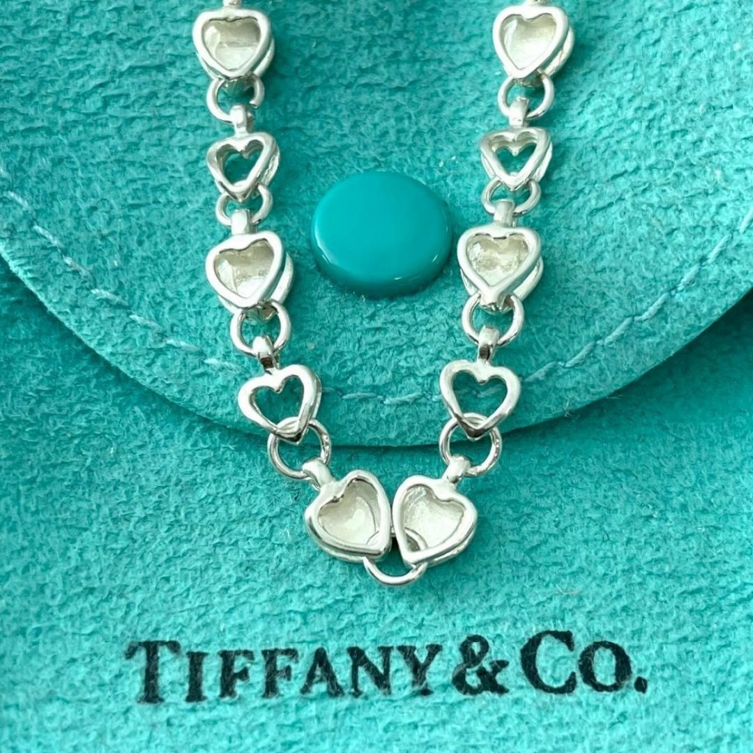 Tiffany & Co. - オールドティファニー 美品 パフハート Tiffany & Co. - オールドティファニー 美品 パフハート
