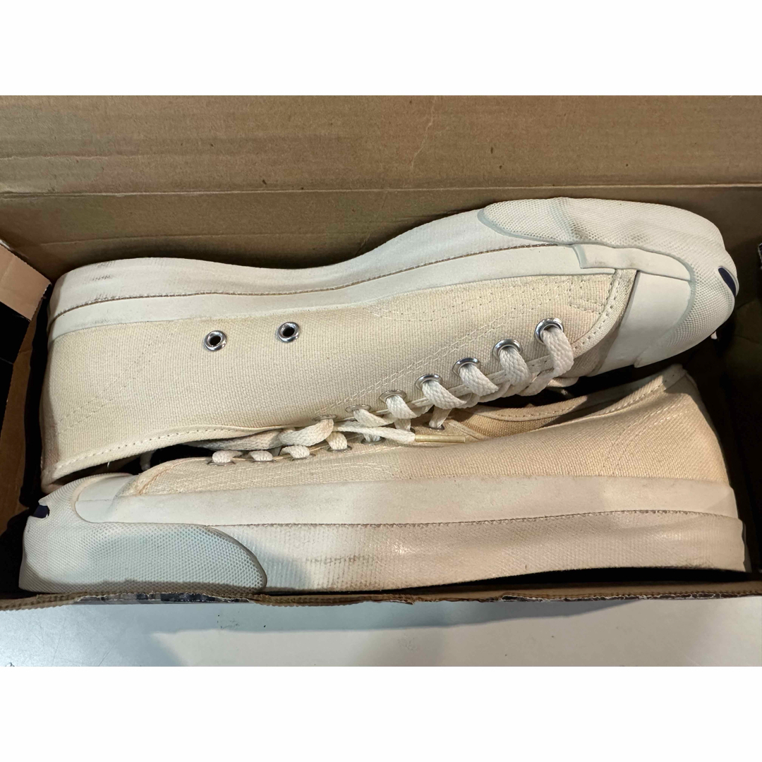 CONVERSE - 90s USA製 コンバース ジャックパーセル 白 26.5 CONVERSE - 90s USA製 コンバース ジャックパーセル 白 26.5