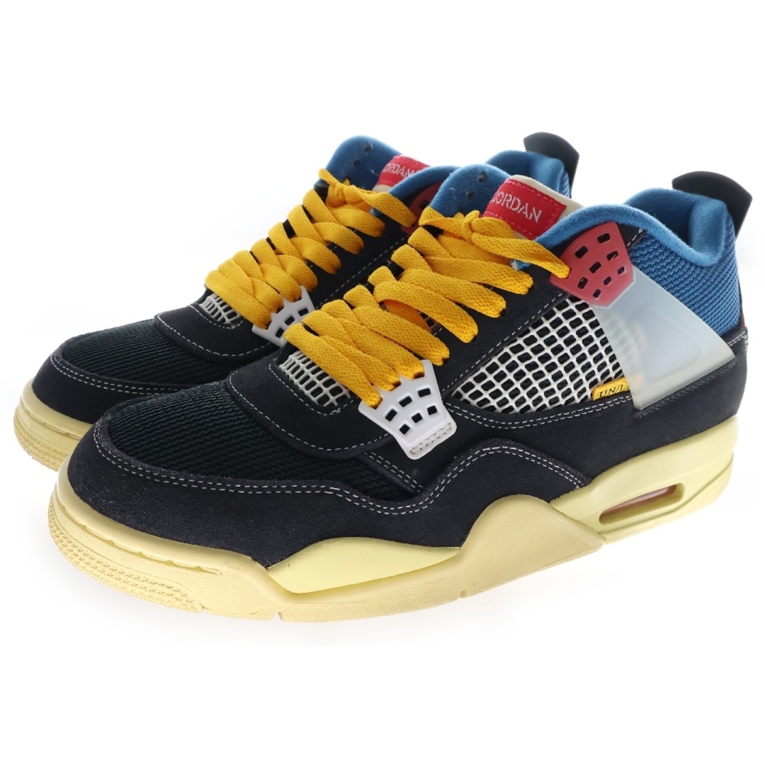 NIKE - NIKE ナイキ UNION AIR JORDAN 4 OFF-NOIR ユニオン エア NIKE - NIKE ナイキ UNION AIR JORDAN 4 OFF-NOIR ユニオン エア