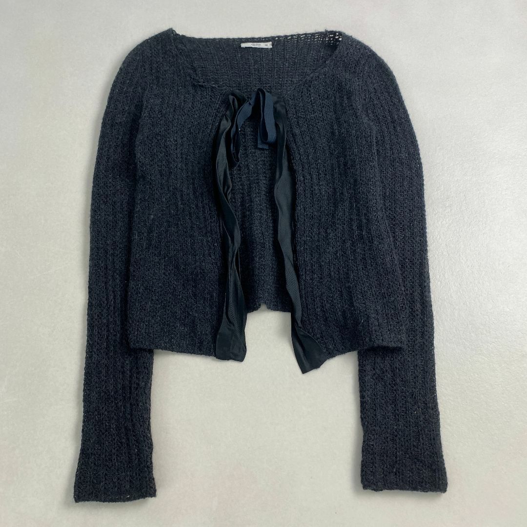 PRADA - 美品 プラダ カーディガン PRADA カシミヤ100% リボン PRADA - 美品 プラダ カーディガン PRADA カシミヤ100% リボン