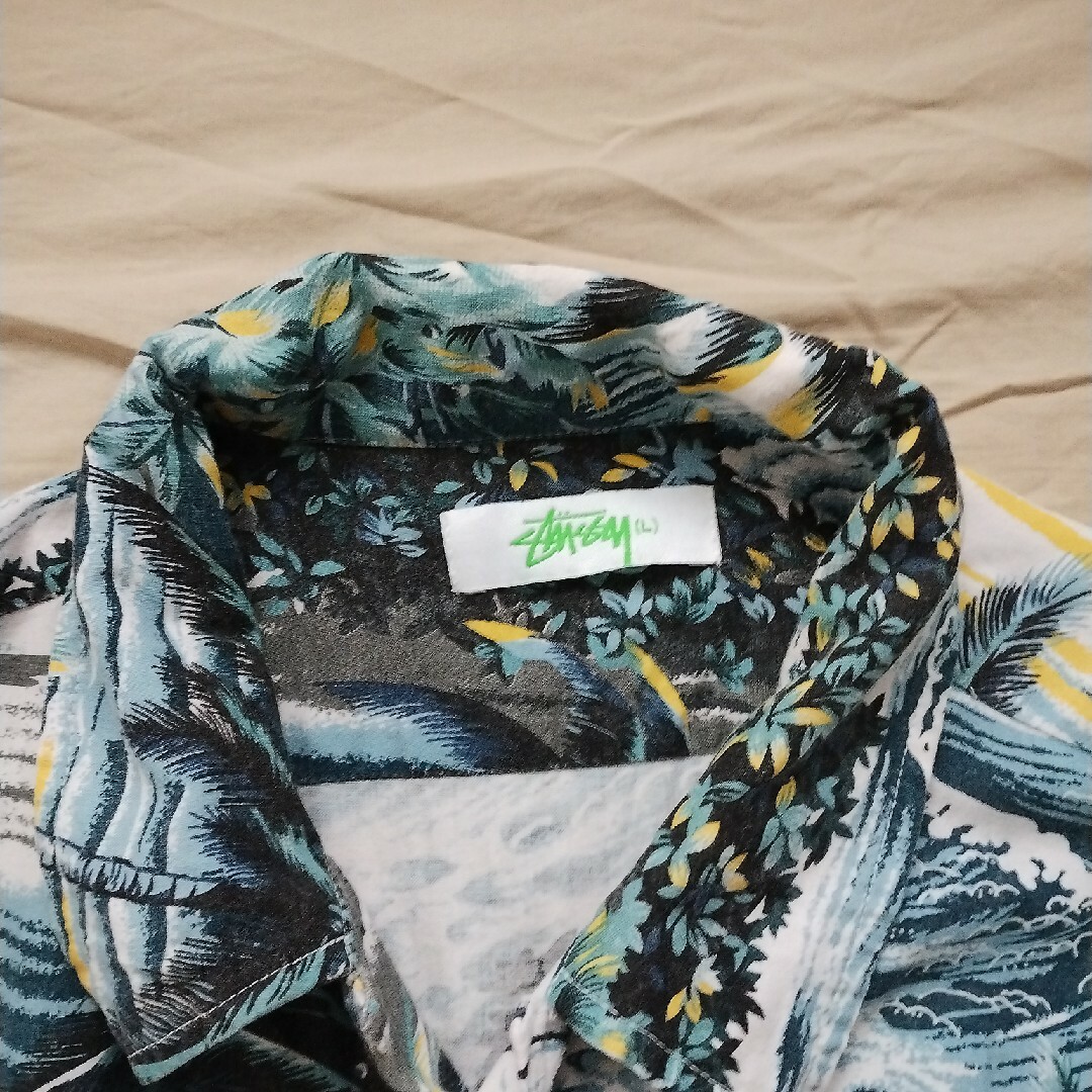 STUSSY - ステューシー アロハシャツ stussy Lサイズの通販 by STUSSY - ステューシー アロハシャツ stussy Lサイズの通販 by