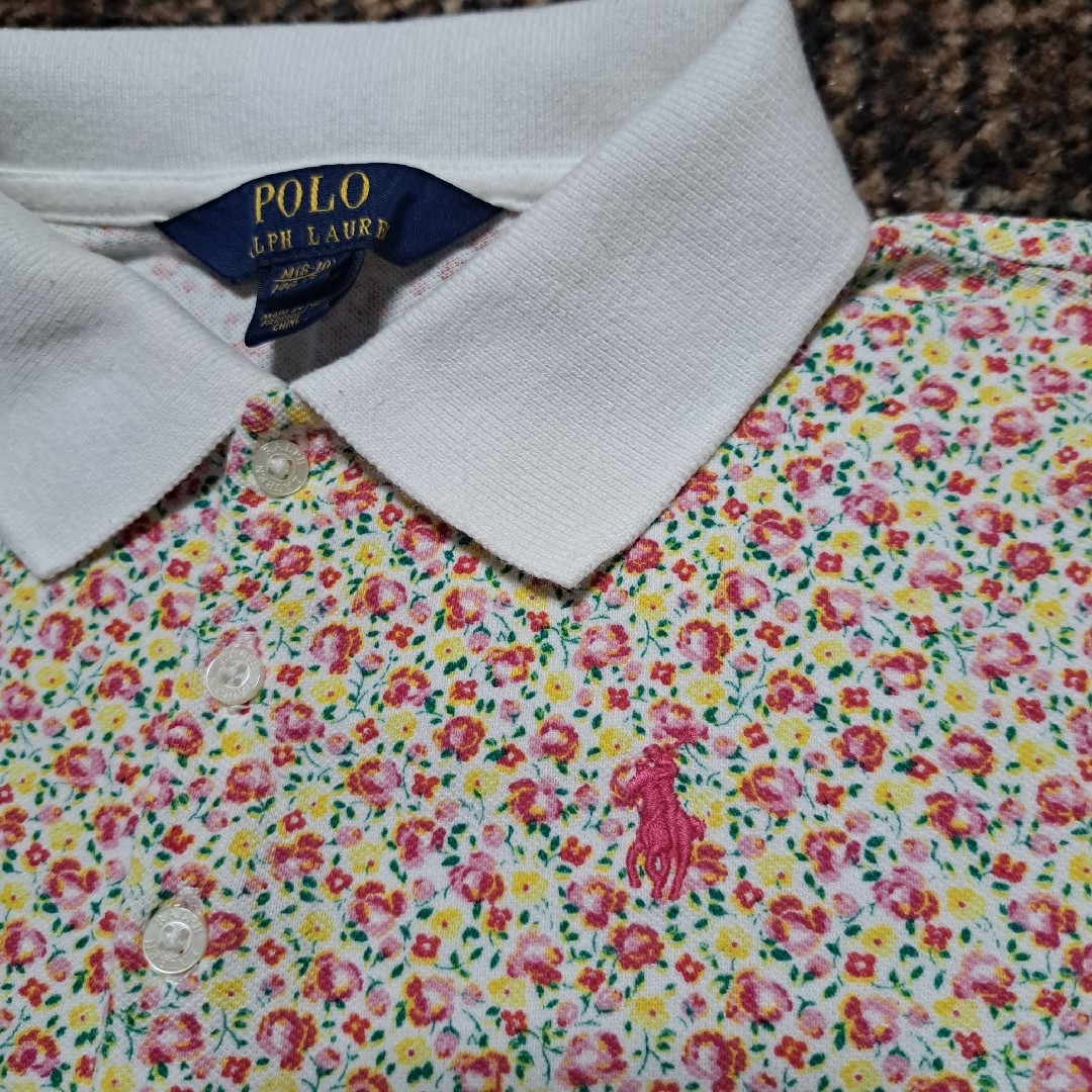 POLO RALPH LAUREN - POLO Ralph Lauren 花柄ポロシャツ 140cm POLO RALPH LAUREN - POLO Ralph Lauren 花柄ポロシャツ 140cm