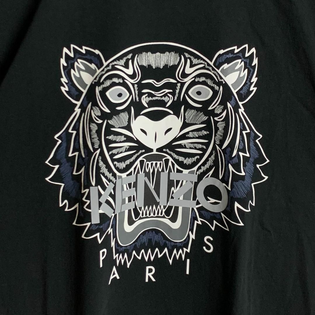 KENZO - 【名作・超人気モデル】ケンゾー☆モノクロビッグ虎ロゴ KENZO - 【名作・超人気モデル】ケンゾー☆モノクロビッグ虎ロゴ