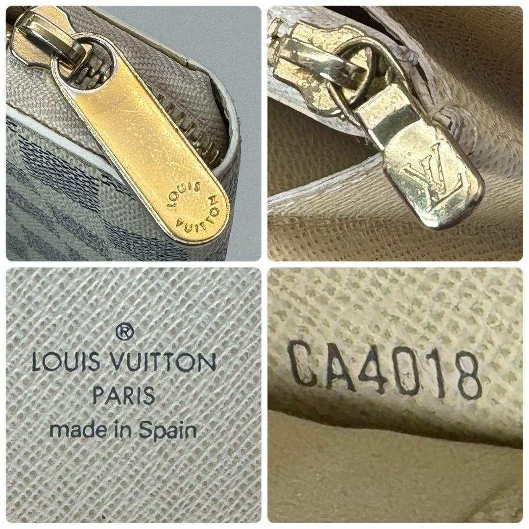 LOUIS VUITTON - 美品 ルイヴィトン ダミエアズール ジッピー LOUIS VUITTON - 美品 ルイヴィトン ダミエアズール ジッピー
