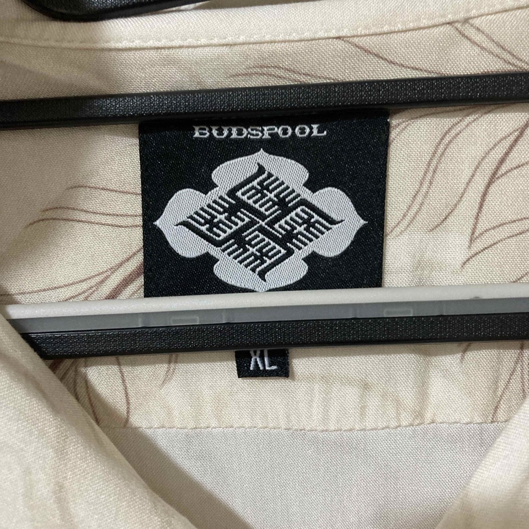 WACKO MARIA - GAKKIN BUDSPOOL 渦軍鶏 L/S アロハシャツ L WACKO MARIA - GAKKIN BUDSPOOL 渦軍鶏 L/S アロハシャツ L