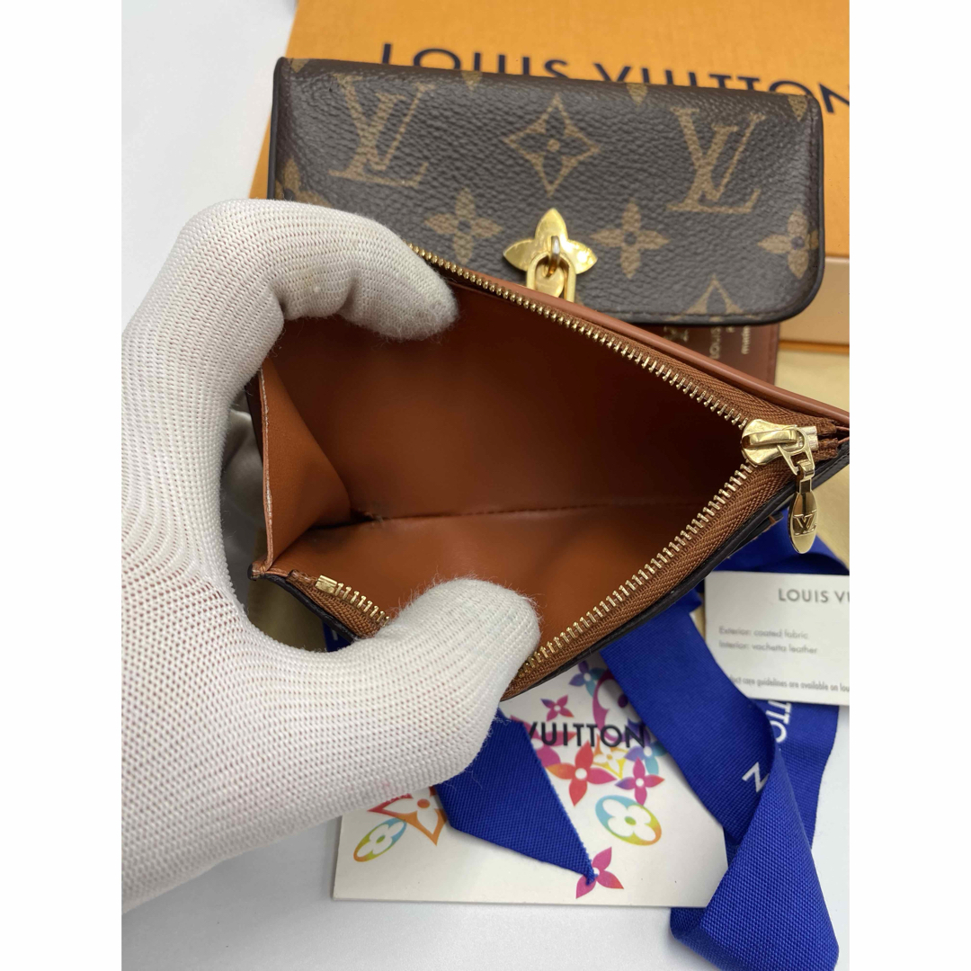LOUIS VUITTON - 美品 ルイヴィトン ポルトフォイユフラワー LOUIS VUITTON - 美品 ルイヴィトン ポルトフォイユフラワー