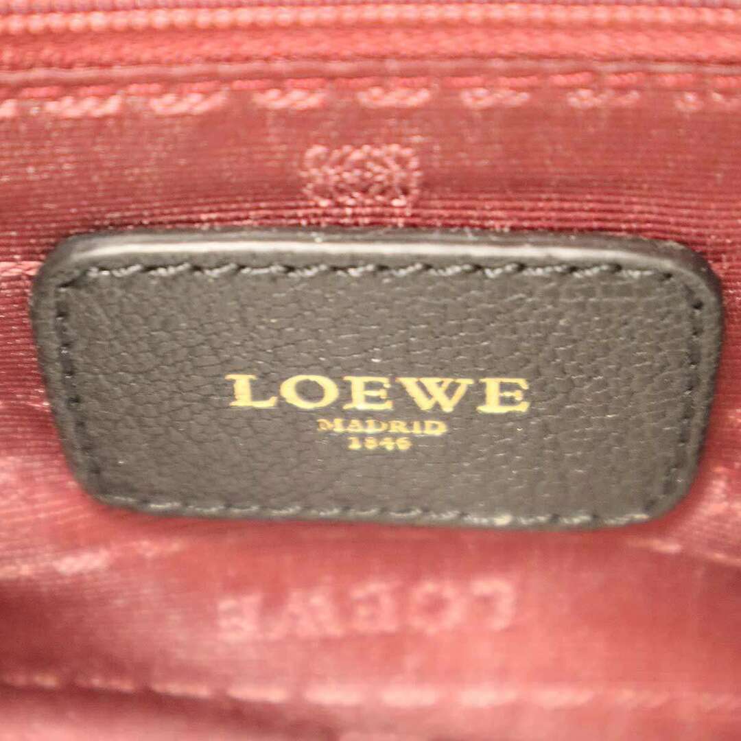 LOEWE - LOEWE ロエベ アマソナ28 ハンドバッグ ブラックの通販 LOEWE - LOEWE ロエベ アマソナ28 ハンドバッグ ブラックの通販