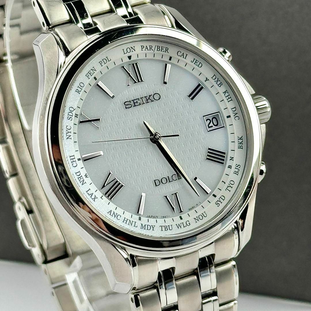 SEIKO - 【電波ソーラー】601 セイコー ドルチェ 7B27-0AD0 SEIKO - 【電波ソーラー】601 セイコー ドルチェ 7B27-0AD0
