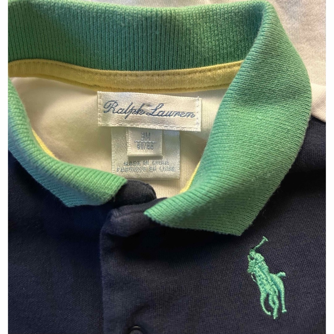 POLO RALPH LAUREN - ラルフローレン ロンパース【size60】の POLO RALPH LAUREN - ラルフローレン ロンパース【size60】の