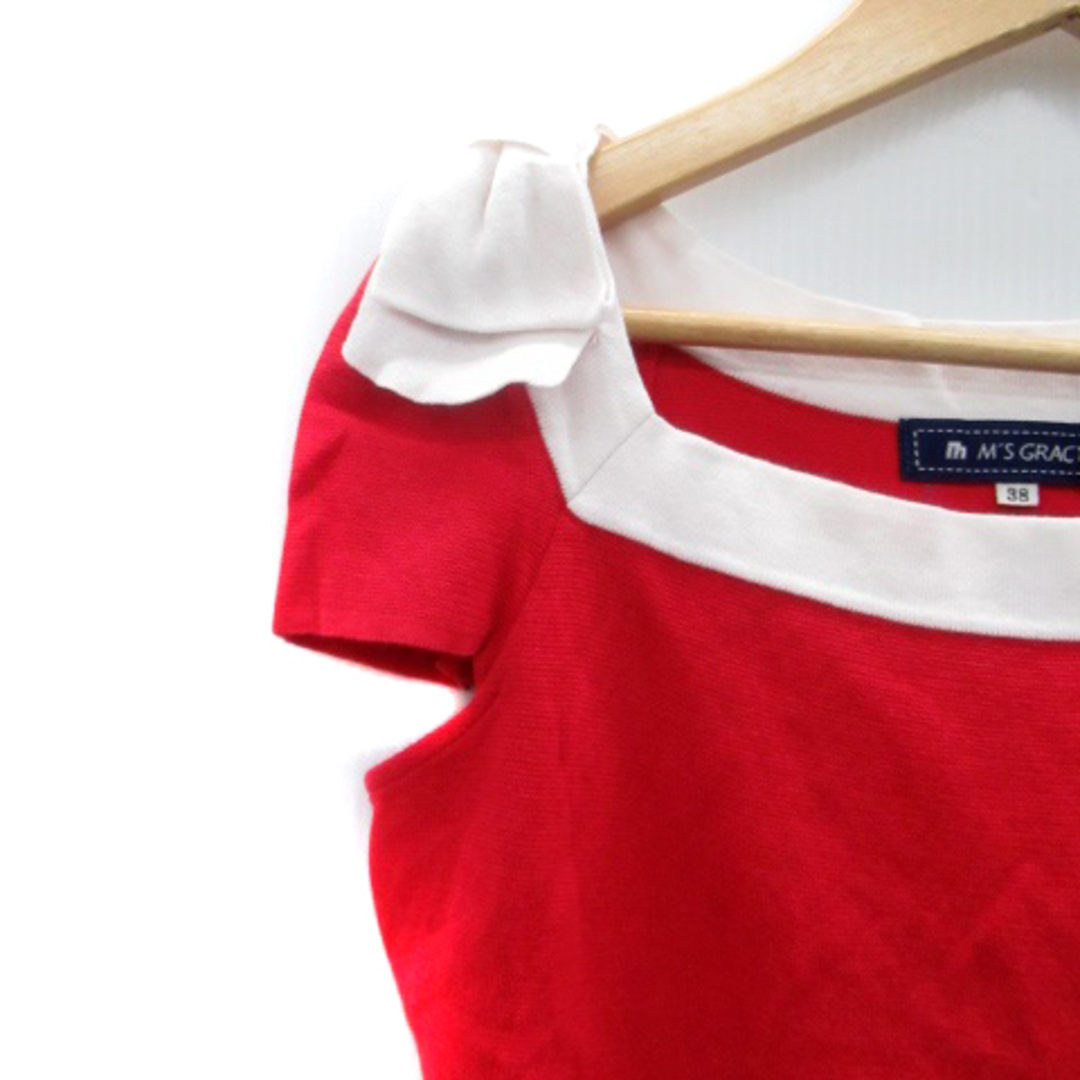 M'S GRACY - エムズグレイシー サマーニット カットソー 半袖 M'S GRACY - エムズグレイシー サマーニット カットソー 半袖