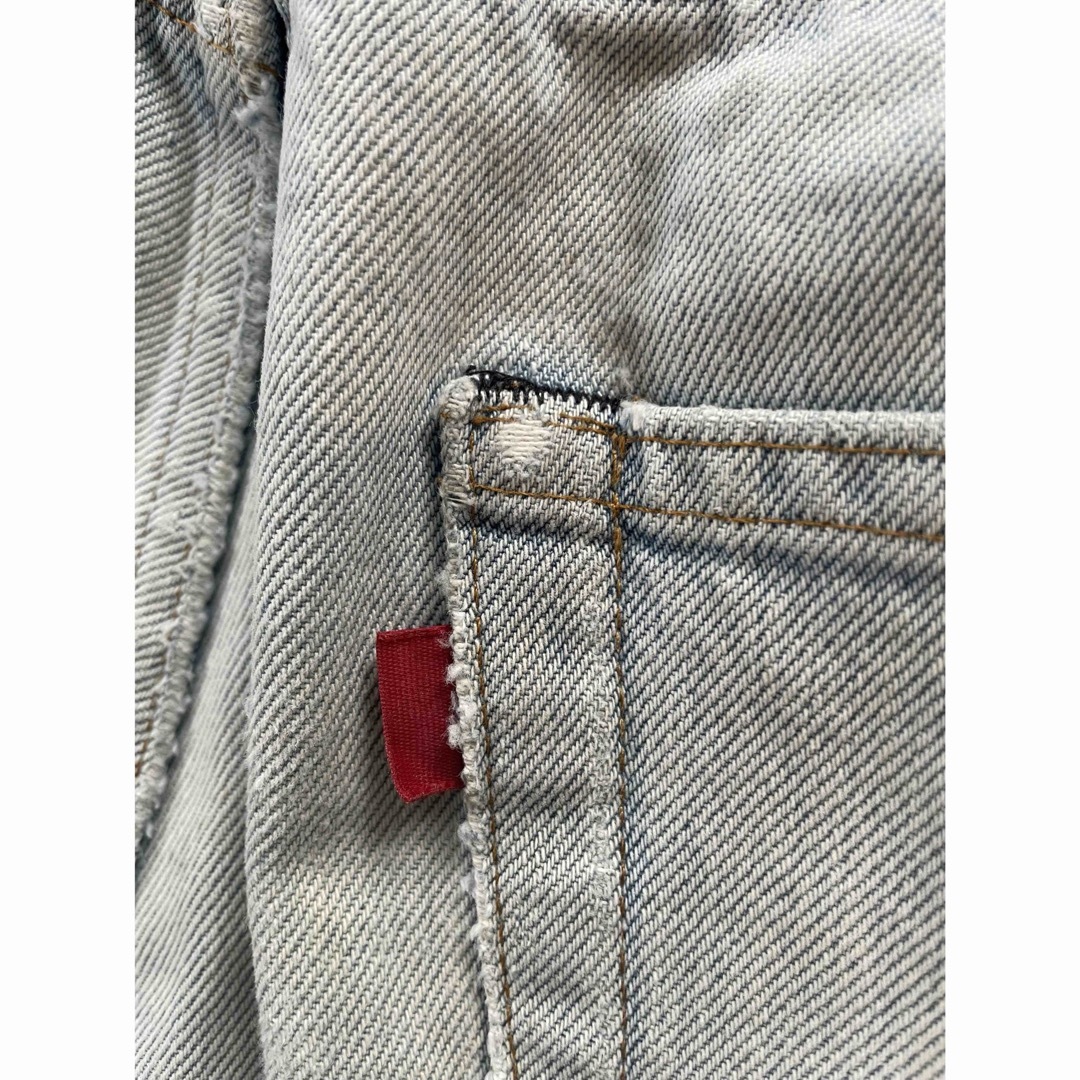 Levi's - levi's 501 80's赤耳 66後期直後 USA製 グランジW36の Levi's - levi's 501 80's赤耳 66後期直後 USA製 グランジW36の