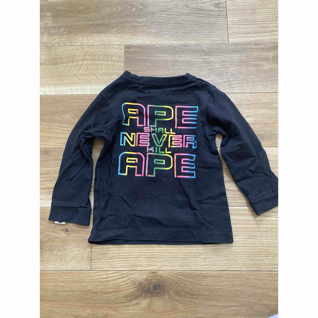 A BATHING APE - エイプ 長袖カットソーの通販 by 晴空ママshop A BATHING APE - エイプ 長袖カットソーの通販 by 晴空ママshop