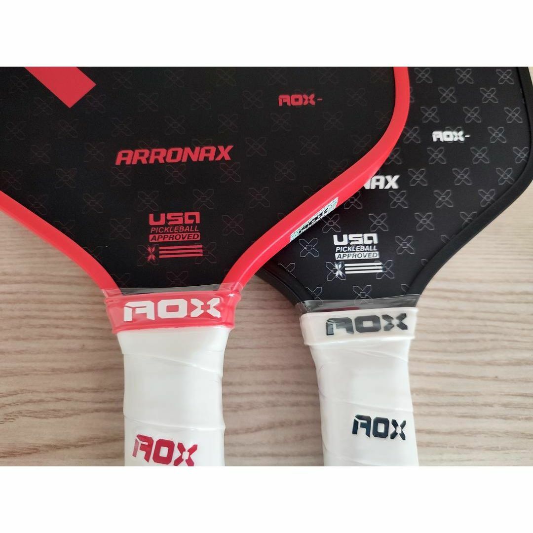 2個セット ピックルボール パドル ARRONAX ファイバーグラス 赤 2個セット ピックルボール パドル ARRONAX ファイバーグラス 赤