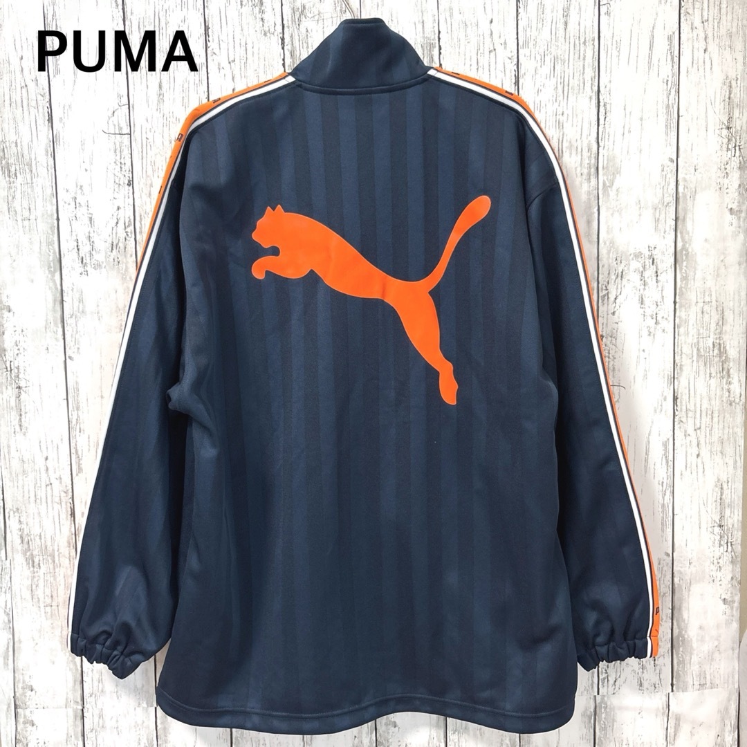 PUMA - puma プーマ トラックジャケット ジャージ 刺繍ロゴ PUMA - puma プーマ トラックジャケット ジャージ 刺繍ロゴ