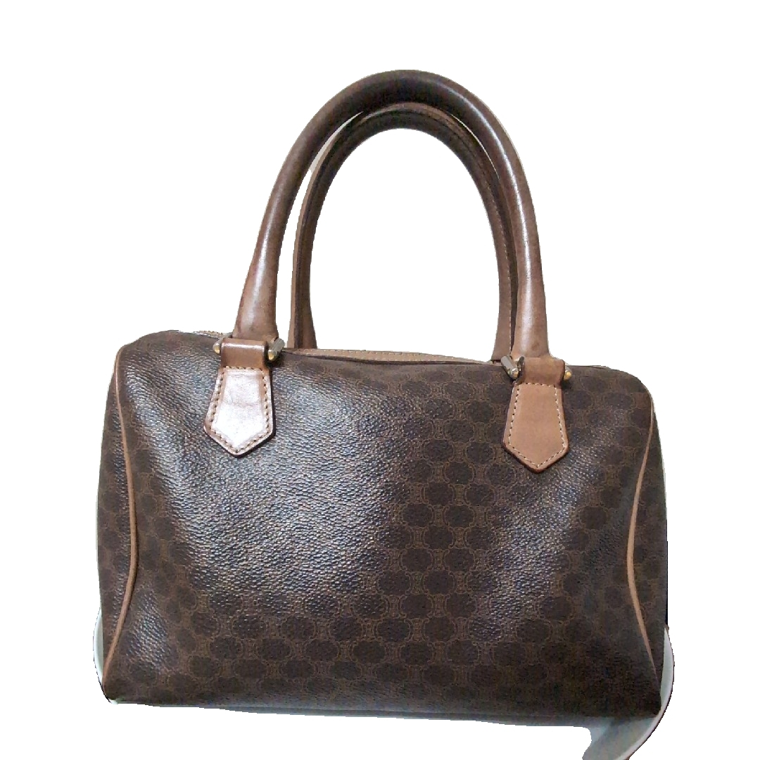 CELINE - CELINEマカダム柄ブラゾン刻印ボストンバッグの通販 by CELINE - CELINEマカダム柄ブラゾン刻印ボストンバッグの通販 by