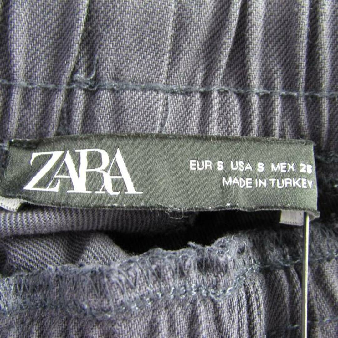 ZARA - ザラ イージーパンツ ボトムス コットン混 レディース S ZARA - ザラ イージーパンツ ボトムス コットン混 レディース S