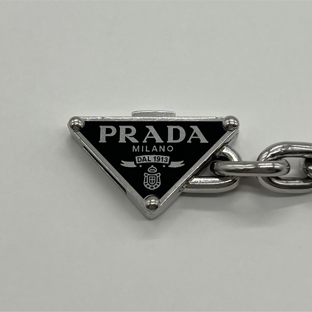 PRADA - プラダ PRADA トライアングルロゴ チェーン PRADA - プラダ PRADA トライアングルロゴ チェーン