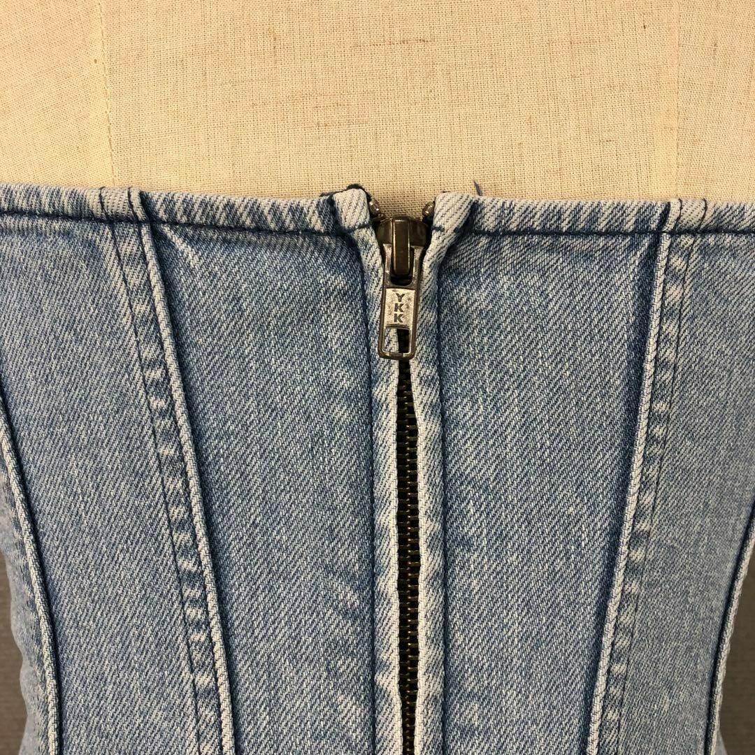 Whim Gazette - Whim Gazette DENIMコルセット F サックスブルー Whim Gazette - Whim Gazette DENIMコルセット F サックスブルー