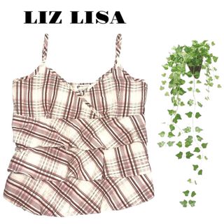 LIZ LISA - LIZLISA Sewing Bear柄セットアップ ホワイト×ピンク LIZ LISA - LIZLISA Sewing Bear柄セットアップ ホワイト×ピンク