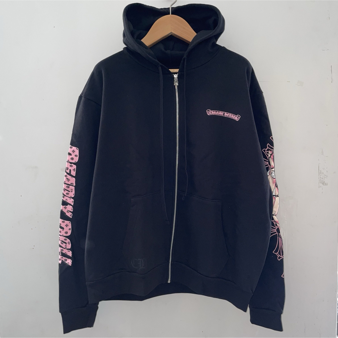 Chrome Hearts - Chrome hearts Deadly doll Zip hoodie Lの通販 Chrome Hearts - Chrome hearts Deadly doll Zip hoodie Lの通販