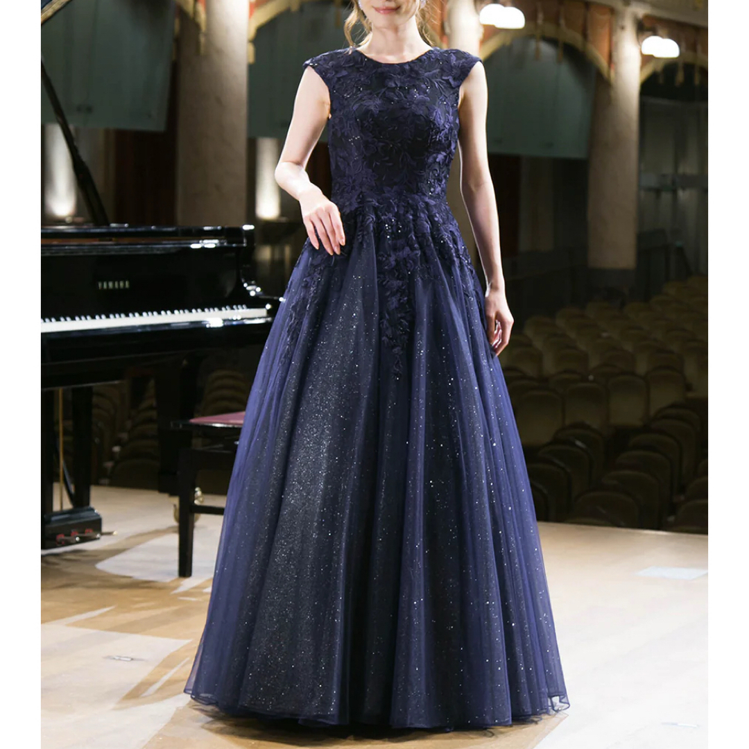 AIMER - 美品 TWEED DRESS ツイードドレス 演奏会ドレス ロング AIMER - 美品 TWEED DRESS ツイードドレス 演奏会ドレス ロング
