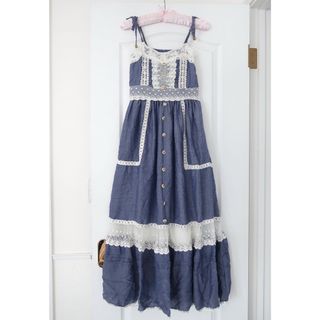 LIZ LISA - リズリサ レースロングキャミソールワンピース LIZ LISA - リズリサ レースロングキャミソールワンピース