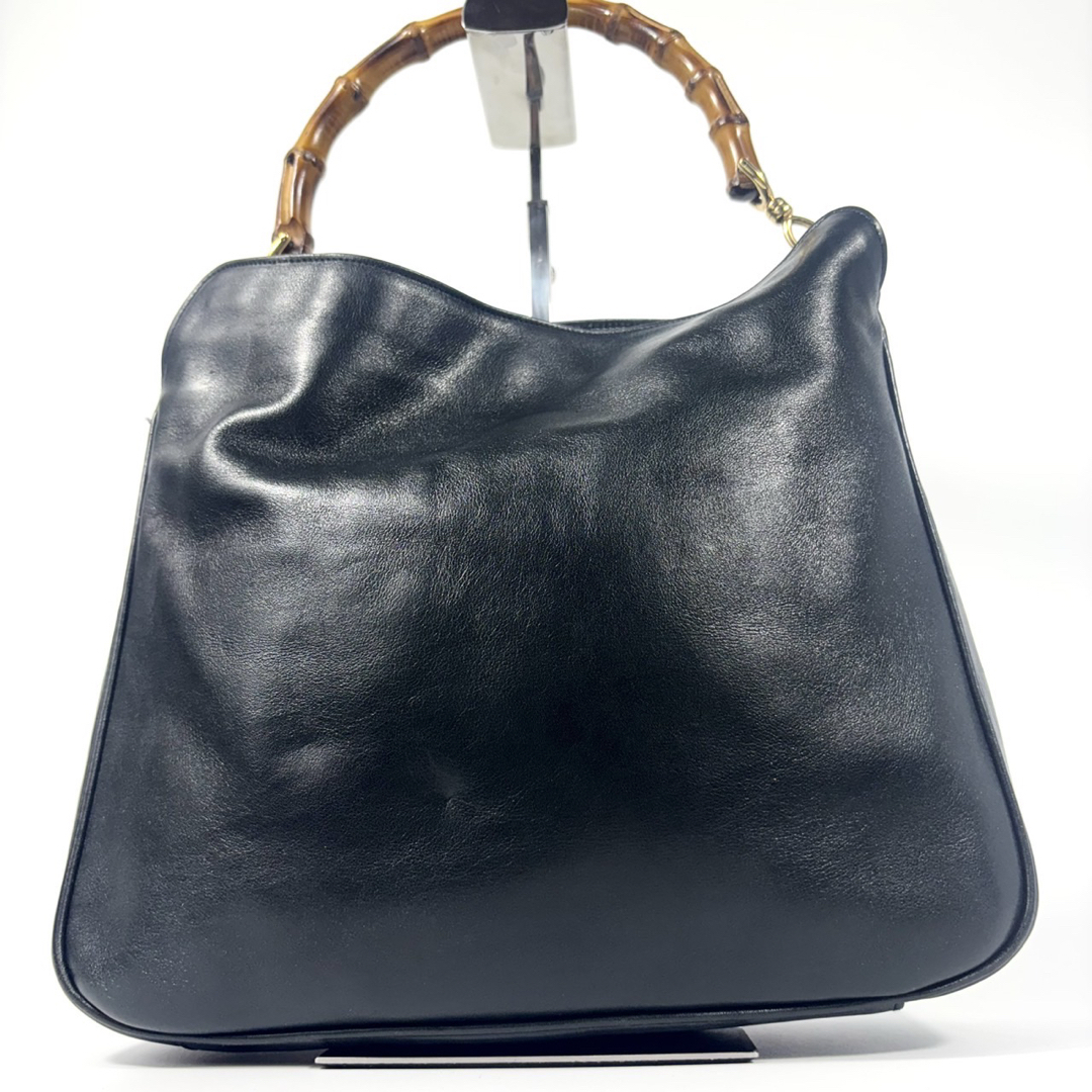 GUCCI - ✨希少色 美品✨グッチ ショルダーバッグ バンブー 2way GUCCI - ✨希少色 美品✨グッチ ショルダーバッグ バンブー 2way