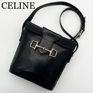 CELINE - 【希少】CELINE ショルダーバッグ ホースビット レザー CELINE - 【希少】CELINE ショルダーバッグ ホースビット レザー