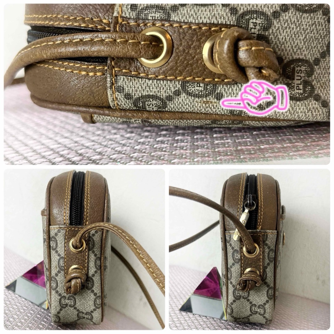 GUCCI - 20 グッチ プラス ショルダーバッグ GG 総柄 ブランド GUCCI - 20 グッチ プラス ショルダーバッグ GG 総柄 ブランド