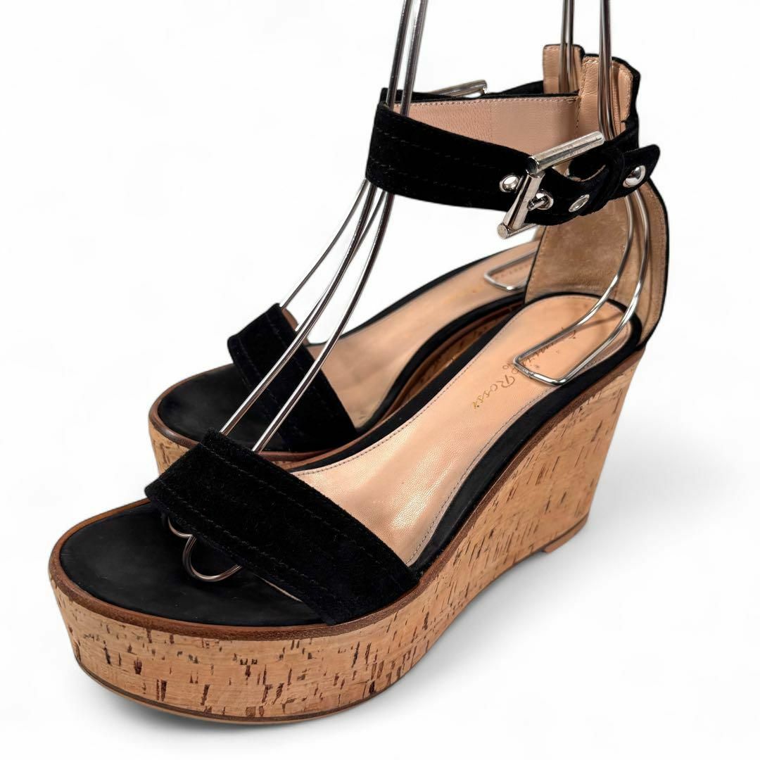 Gianvito Rossi - ジャンヴィトロッシ 36 23 スエード サンダル Gianvito Rossi - ジャンヴィトロッシ 36 23 スエード サンダル