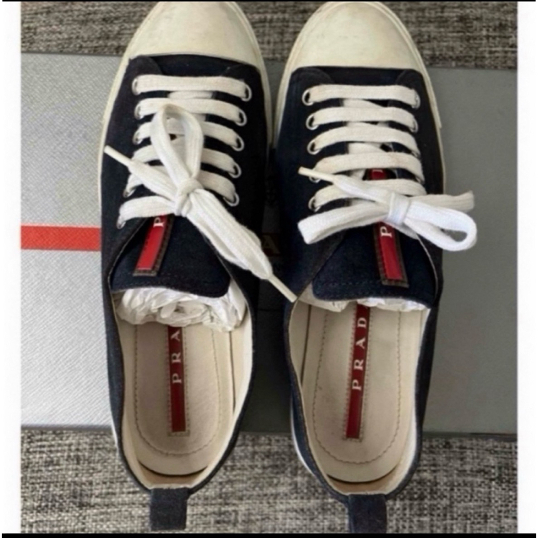 PRADA - PRADA スニーカーの通販 by わさわさ's shop|プラダ PRADA - PRADA スニーカーの通販 by わさわさ's shop|プラダ