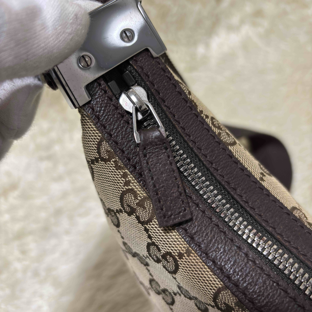 GUCCI - 178✨極美品✨グッチ ショルダーバッグ GGキャンバス GUCCI - 178✨極美品✨グッチ ショルダーバッグ GGキャンバス