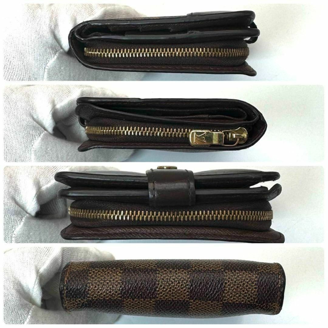 LOUIS VUITTON - 良品 ルイヴィトン ダミエ エベヌ コンパクト LOUIS VUITTON - 良品 ルイヴィトン ダミエ エベヌ コンパクト