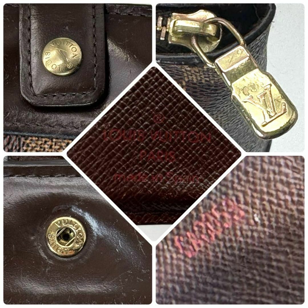 LOUIS VUITTON - 良品 ルイヴィトン ダミエ エベヌ コンパクト LOUIS VUITTON - 良品 ルイヴィトン ダミエ エベヌ コンパクト