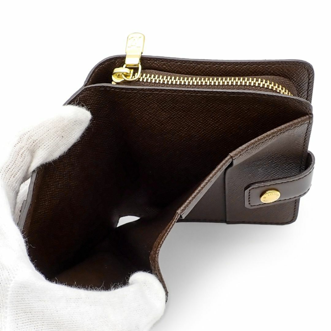 LOUIS VUITTON - 未使用品 ルイヴィトン コンパクトジップ 折り LOUIS VUITTON - 未使用品 ルイヴィトン コンパクトジップ 折り