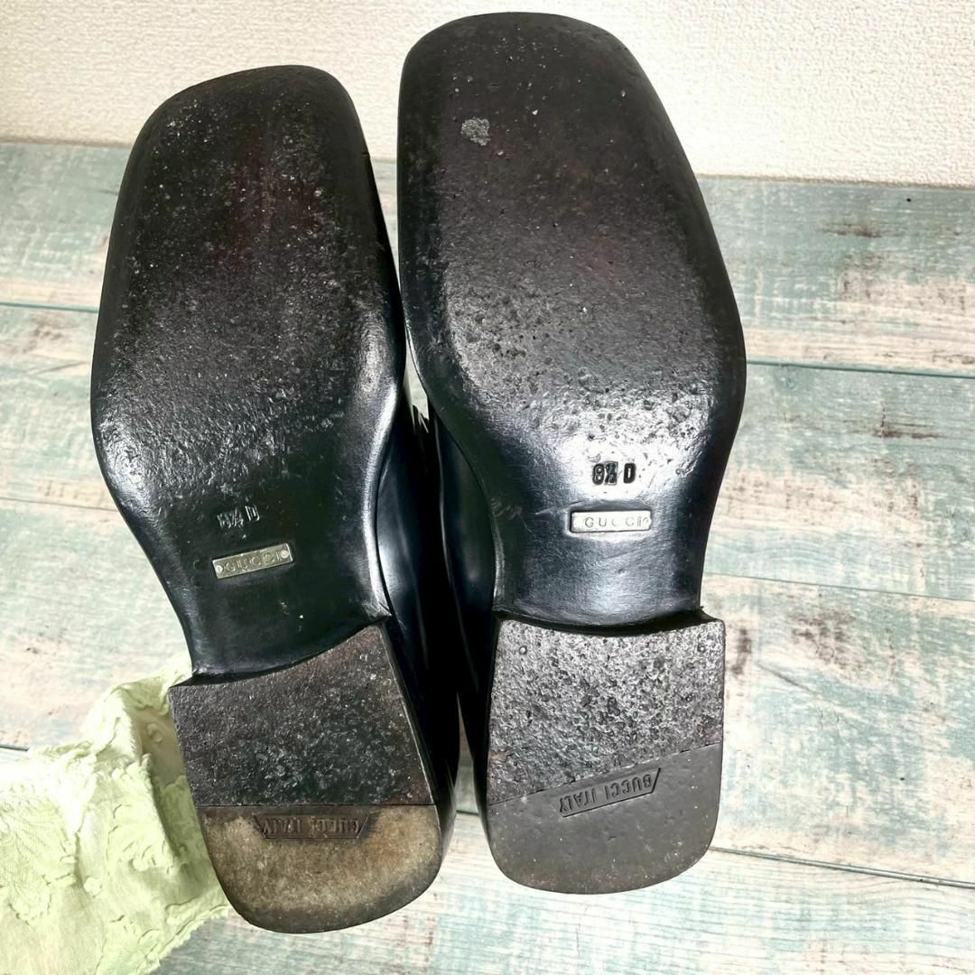 GUCCI - 超美品 GUCCI 名作 ホース ビットローファー シェリー GUCCI - 超美品 GUCCI 名作 ホース ビットローファー シェリー