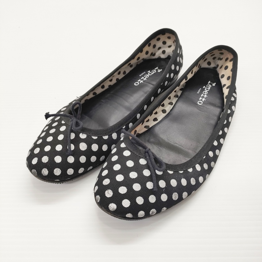 repetto - repetto ドット柄 BALLERINE サイズ39 バレエシューズ repetto - repetto ドット柄 BALLERINE サイズ39 バレエシューズ
