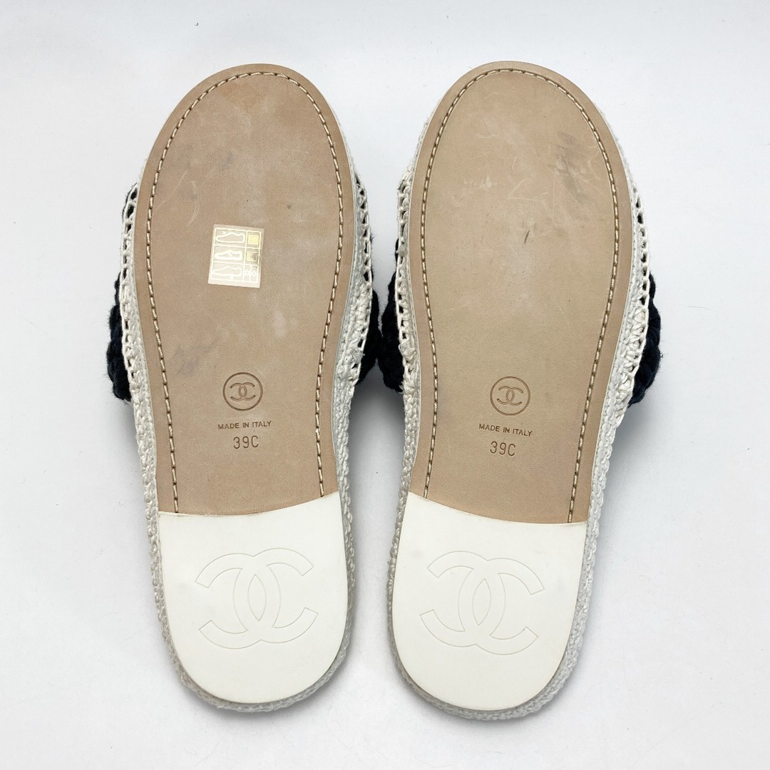 CHANEL - CHANEL シャネル ココマーク カメリア クロシェ CHANEL - CHANEL シャネル ココマーク カメリア クロシェ